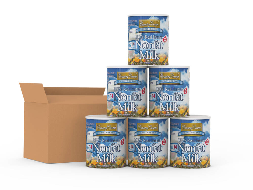 Country Cream Instant Milk Case (6 Pack) - Fresh and Honest Foods