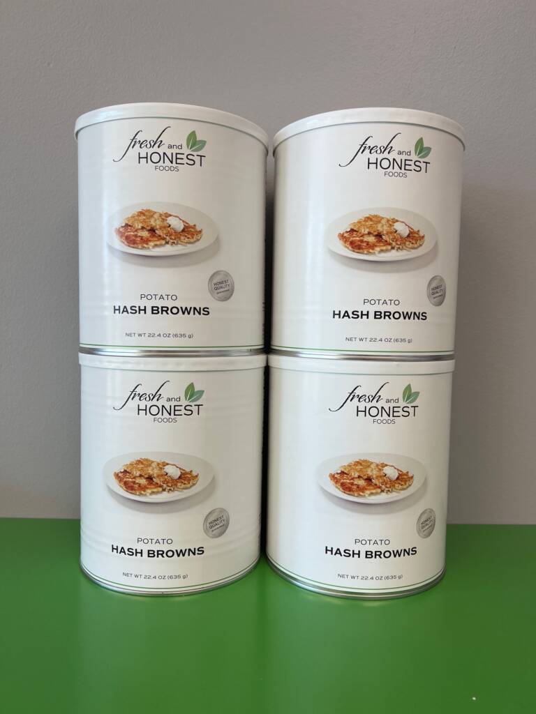 Dehydrated Potato Hash Browns Bulk (4 Pack) - Fresh and Honest Foods